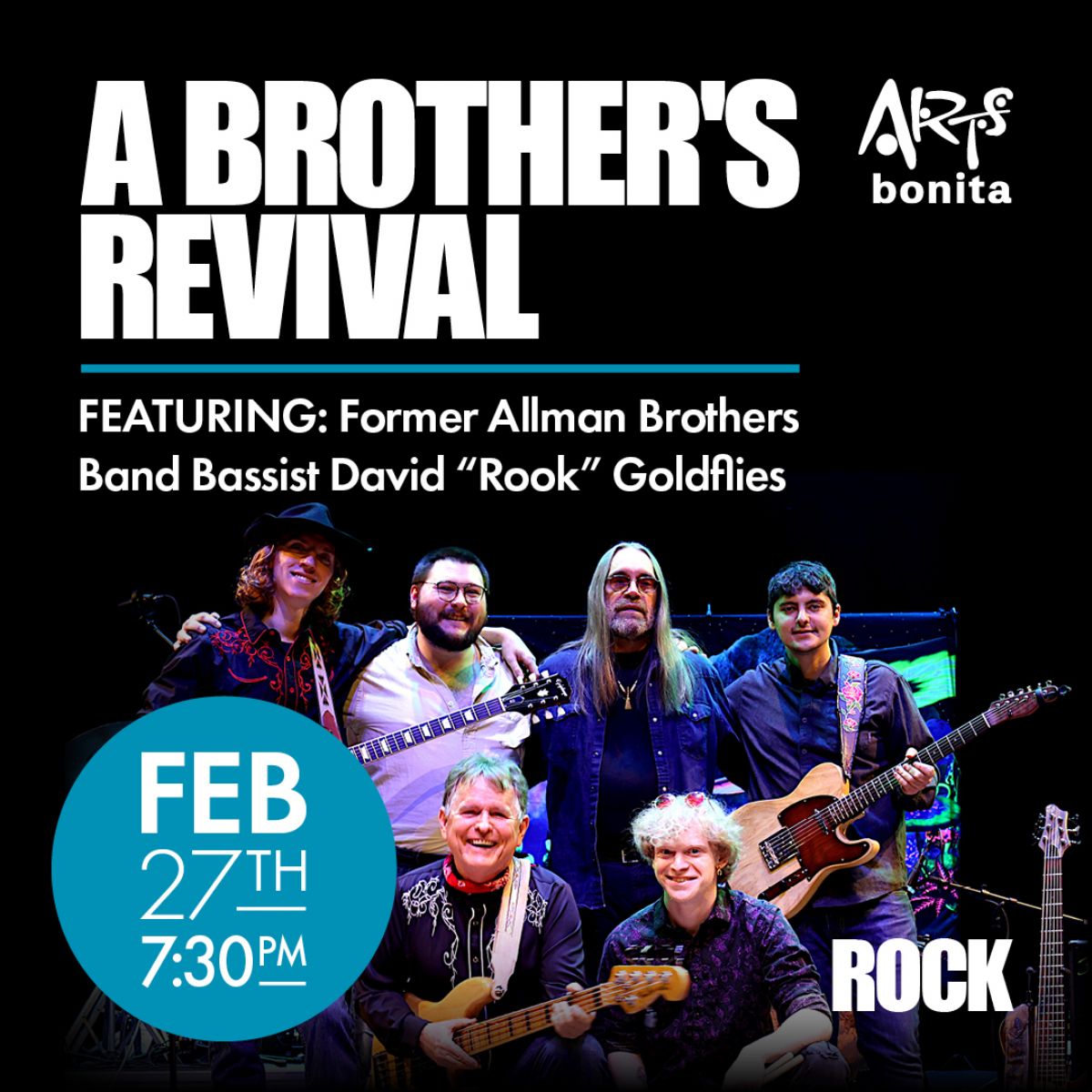 Arts Bonita - A Brother's Revival w/ David `Rook` Goldflies | 2/27/26