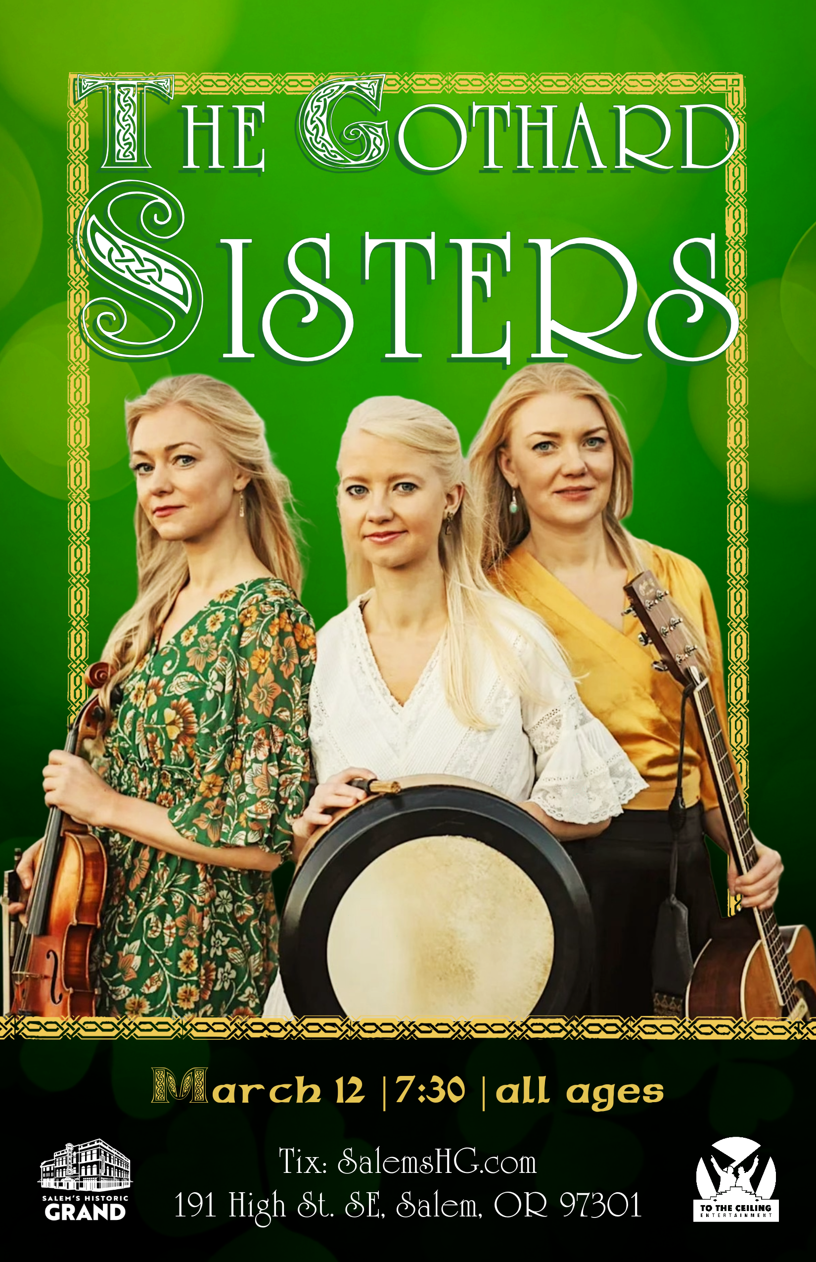 Salem's Historic Grand Theatre - The Gothard Sisters at The Grand!